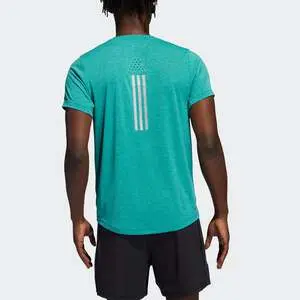 Adidas Elevate Train T Training Sports Quick Dry Short Sleeve - Green