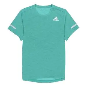 Adidas Elevate Train T Training Sports Quick Dry Short Sleeve - Green