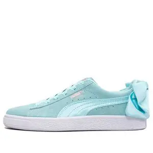 PUMA Suede Bow Sneakers - Turquoise