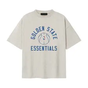 Fear Of God X Nba X Barkley Hendricks 90s T-shirt - Heather Stone