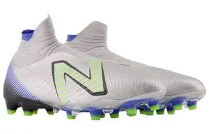 NEW BALANCE Tekela V4 Pro Fg 'headline Taker Pack' Soccer Cleats - Silver/black/bright Lapis