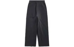 Balenciaga Stencil Type Baggy Sweatpants 'black Grey