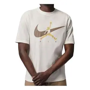 JORDAN Air Jordan Brooklyn Jumpman T-shirt 'sail Khaki' Sail/khaki