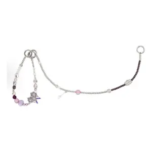 POP MART Skullpanda The Feast Begins Series Multifunctional Pendant 'the Grape Scissors