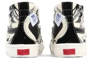 VANS Sk8-hi Lx 'bricolage' High Top Sneakers - Black