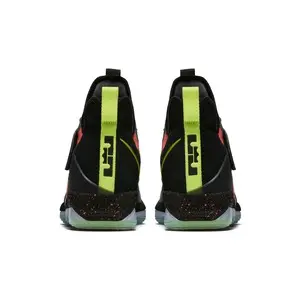 Nike Lebron 14 'out Of Nowhere' Athletic Sneakers - Black/volt/cool Grey