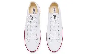 CONVERSE Chuck Taylor All Star Low Top Sneakers - White/red