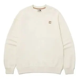 The North Face Patch Crewneck Sweater - Beige