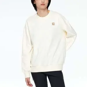 The North Face Patch Crewneck Sweater - Beige