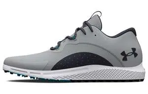 Under Armour Charged Draw 2 Spikeless Golf Shoes - Mod Grey/midnight Navy