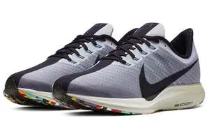 Nike Zoom Pegasus Turbo Athletic Sneakers - White/black-hyper Jade-hyper Grape
