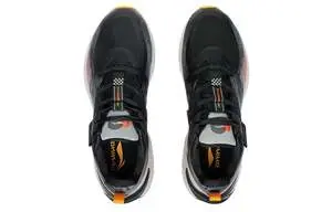 LI-NING Plus Grey Orange Sneakers