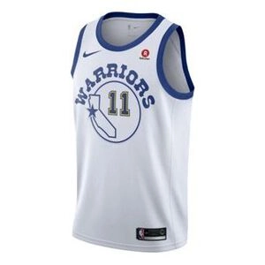 Nike Nba Golden State Warriors #11 Basketball Jersey - White