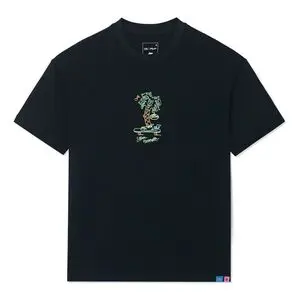 LI-NING X Steven Harrington Cartoon Graphic T-shirt 'black - Black/multi-color