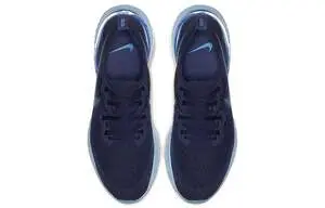 Nike Epic React Flyknit 2 Athletic Sneakers - Blue Void-indigo Force-black
