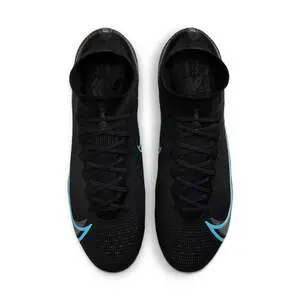 Nike Mercurial Superfly Elite Ag Soccer Cleats - Black/blue