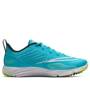 Nike Alpha Huarache 8 Pro Turf Athletic Shoes - Blue/green