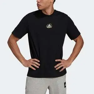 Adidas Scribble Tee M Back Logo Sports Short Sleeve