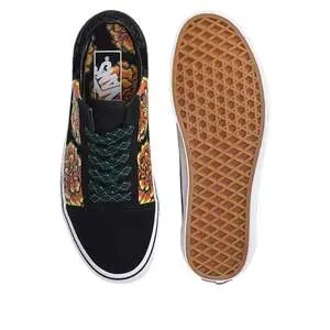 VANS Old Skool Dia De Los Muertos Sneakers - Black/yellow/orange