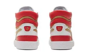 PUMA Ralph Sampson Mid Top Sneakers - White/red/gold