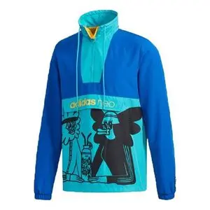 Adidas Neo Radio W Anorak Windbreaker - Blue