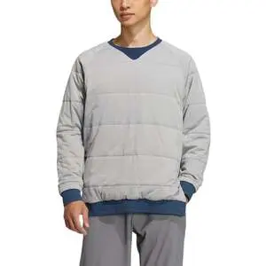 Adidas Splicing Round Neck Pullover Sports Jacket