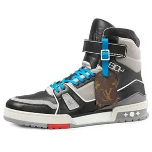 LOUIS VUITTON 408 Paris High Top Sneakers - Multi-color