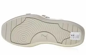 PUMA Abyss Han Beige High Top Sneakers With Buckled Straps