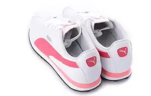 PUMA Turin Lace-up Sneakers - White/pink