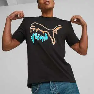 PUMA Graphic Melted Cat T-shirt
