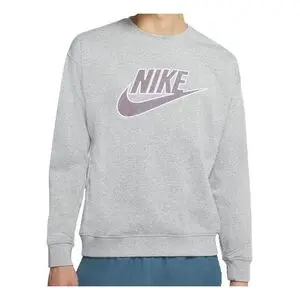 Nike French Terry Crewneck - Gray