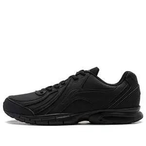 LI-NING One Piece Lightweight Lace-up Athletic Sneakers - Black