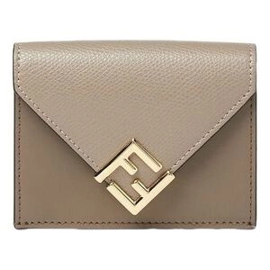 Fendi Ss26 Ff Diamonds Wallet - Grey