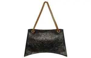 Balenciaga Crush Large Chain Bag - Black