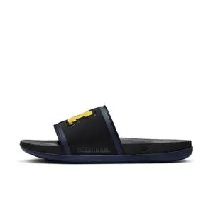 Nike Offcourt Slide 'michigan - Black/college Navy/amarillo