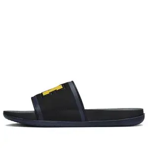 Nike Offcourt Slide 'michigan - Black/college Navy/amarillo
