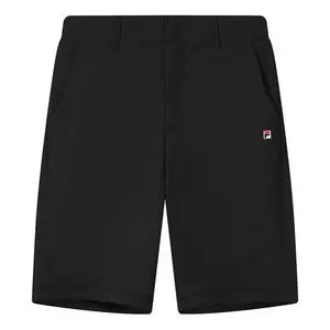 FILA Loose Breathable Woven Shorts - Black