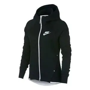 Nike Tech Fleece Full Zip Hoodie - Black