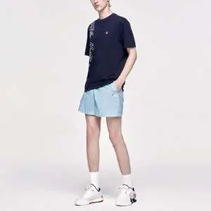 FILA Alphabet Printing Knit Short Sleeve