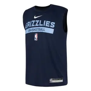 Nike X Nba Memphis Grizzlies Dri-fit Sleeveless T-shirt - Blue