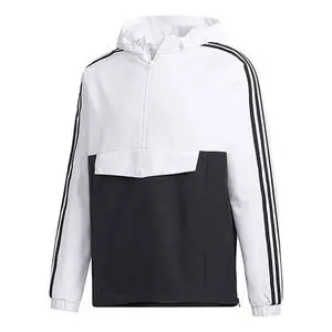 Adidas Neo Windproof Hooded Jacket - White/black