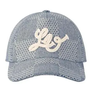 LOUIS VUITTON Damier Denim 3d Cap
