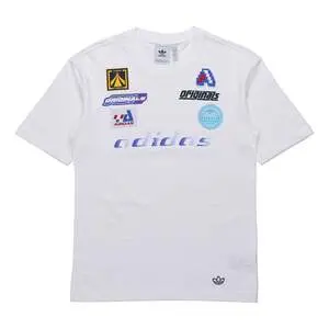Adidas Originals Tgp Ss Casual Sports Crew Neck Short Sleeve - White