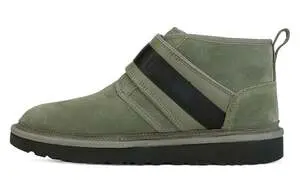UGG Neumel Snapback Fleece Lined Chukka Boots - Green