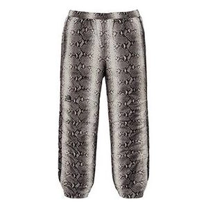 Supreme Ss18 The North Face Snakeskin Taped Seam Pant - Black