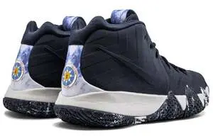Nike Kyrie 4 N7 'standing Rock' High Top Sneakers - Black/white