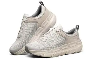 Sketchers Max Cushioning Premier Athletic Sneakers - Creamwhitegray