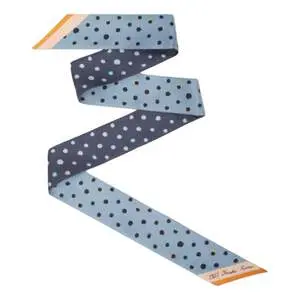 Fendi Ss26 Wrappy Silk Scarf - Light Blue
