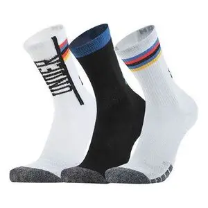 Under Armour Heatgear Crew Socks Pack Of 3 - Multi-color