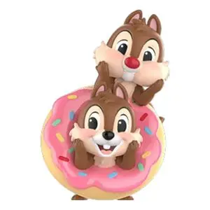 POP MART Disney Chip 'n Dale Fun Loving Brother Series Figures 'sweet Donut Bite - Multi-color